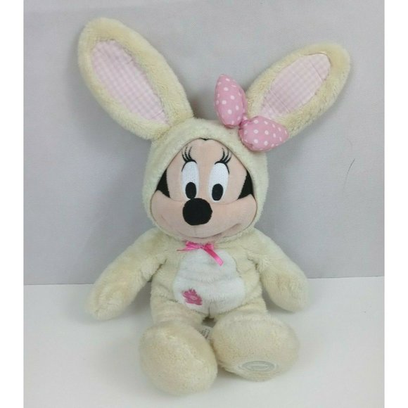 Disney | Toys | Disney Store Exclusive Easter Minnie Mouse Wearing ...